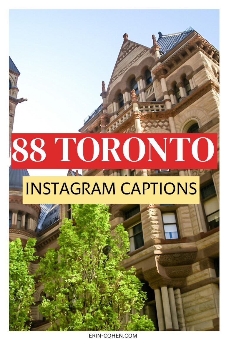 88 Toronto Captions That Are Unbe-leaf-able For Instagram