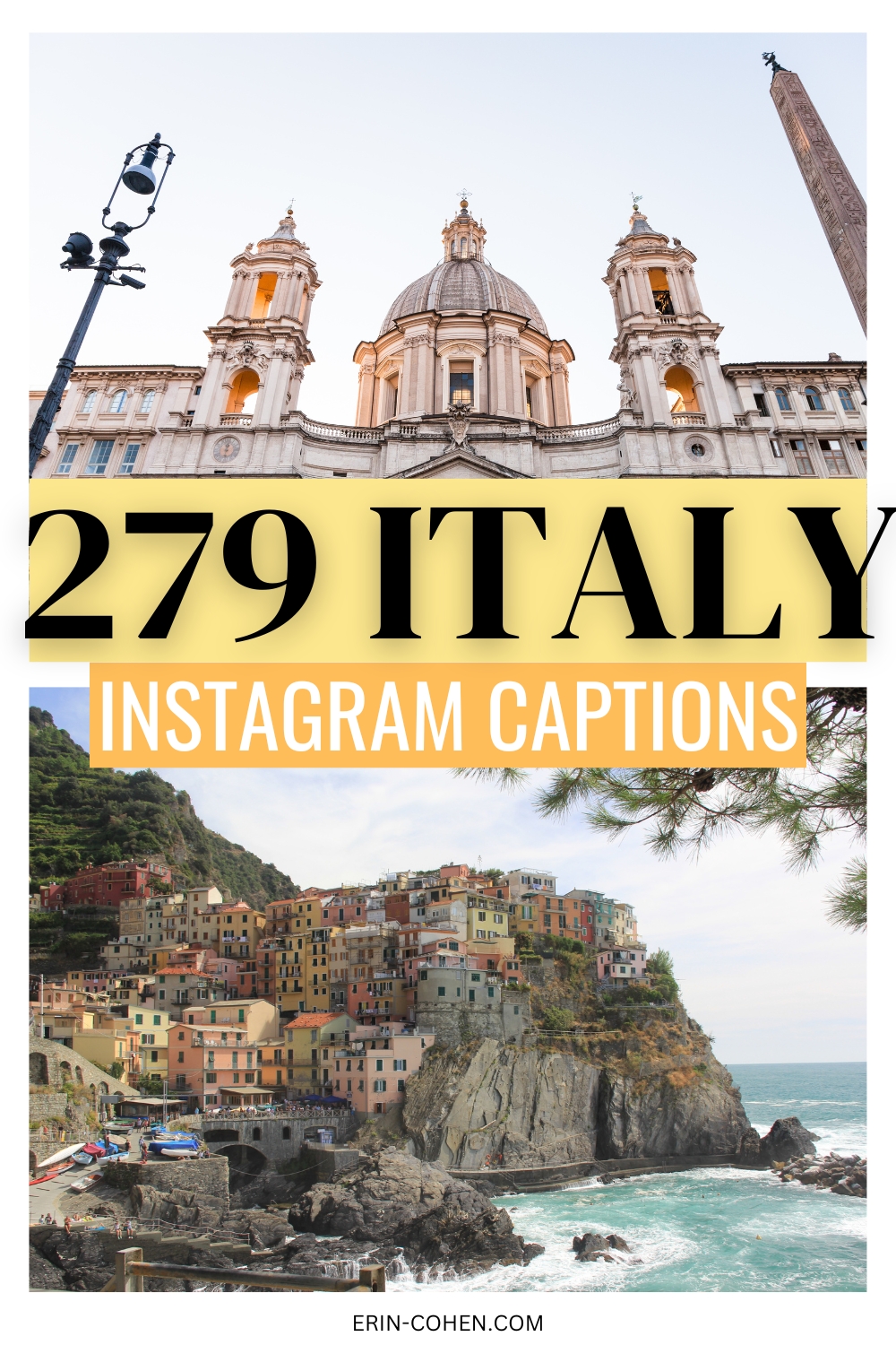 279 Italy Instagram Captions That Will Steal A Pizza Of Your Heart ...