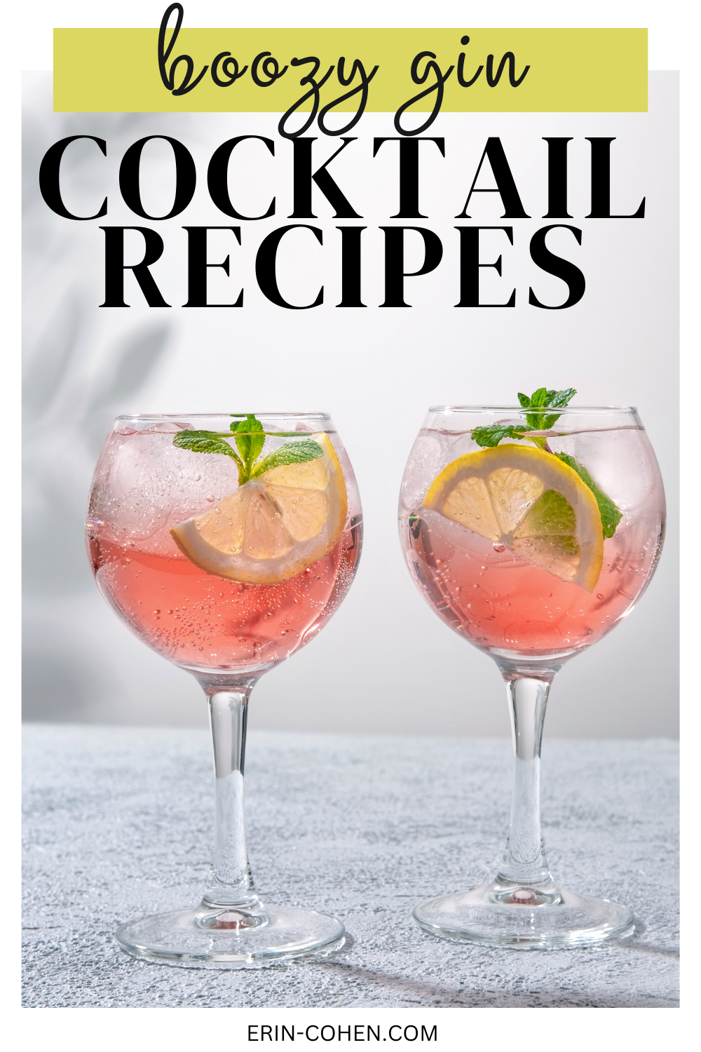 7 Gin Cocktail Recipes With Empress Let The Fun Be-Gin - Erin Cohen