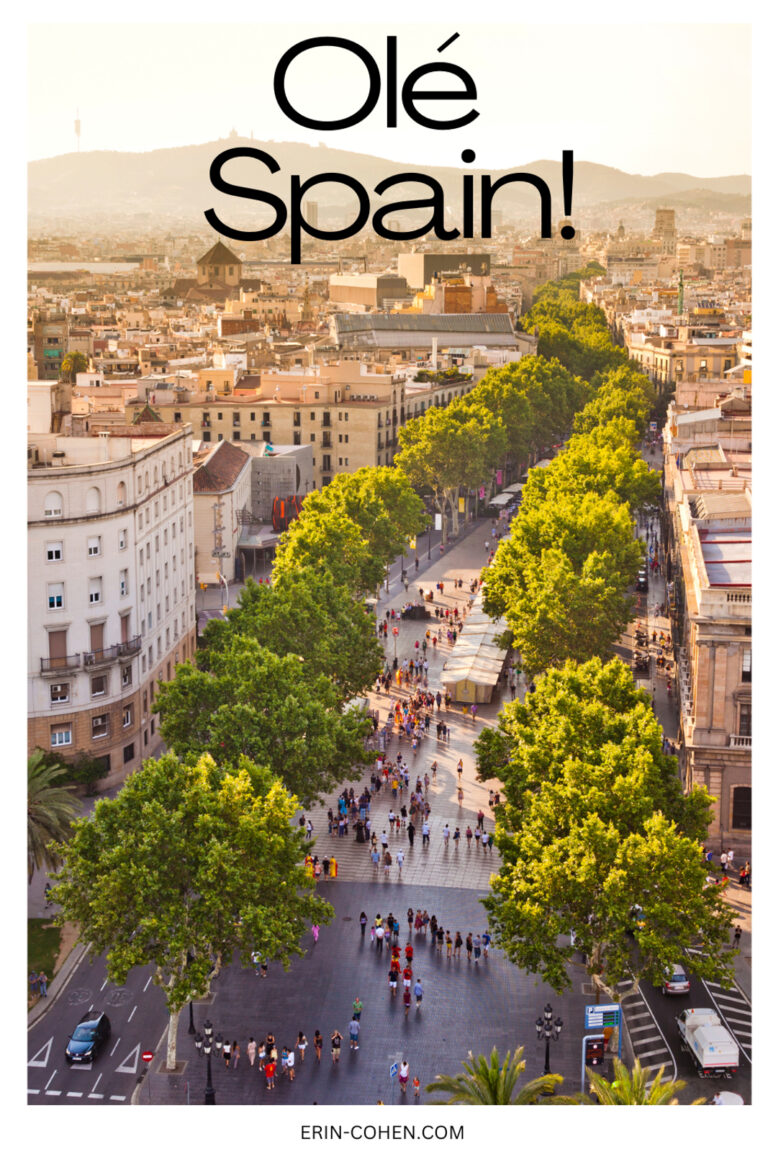 Spain Captions: Olé To Tapas & Sangria - Erin Cohen