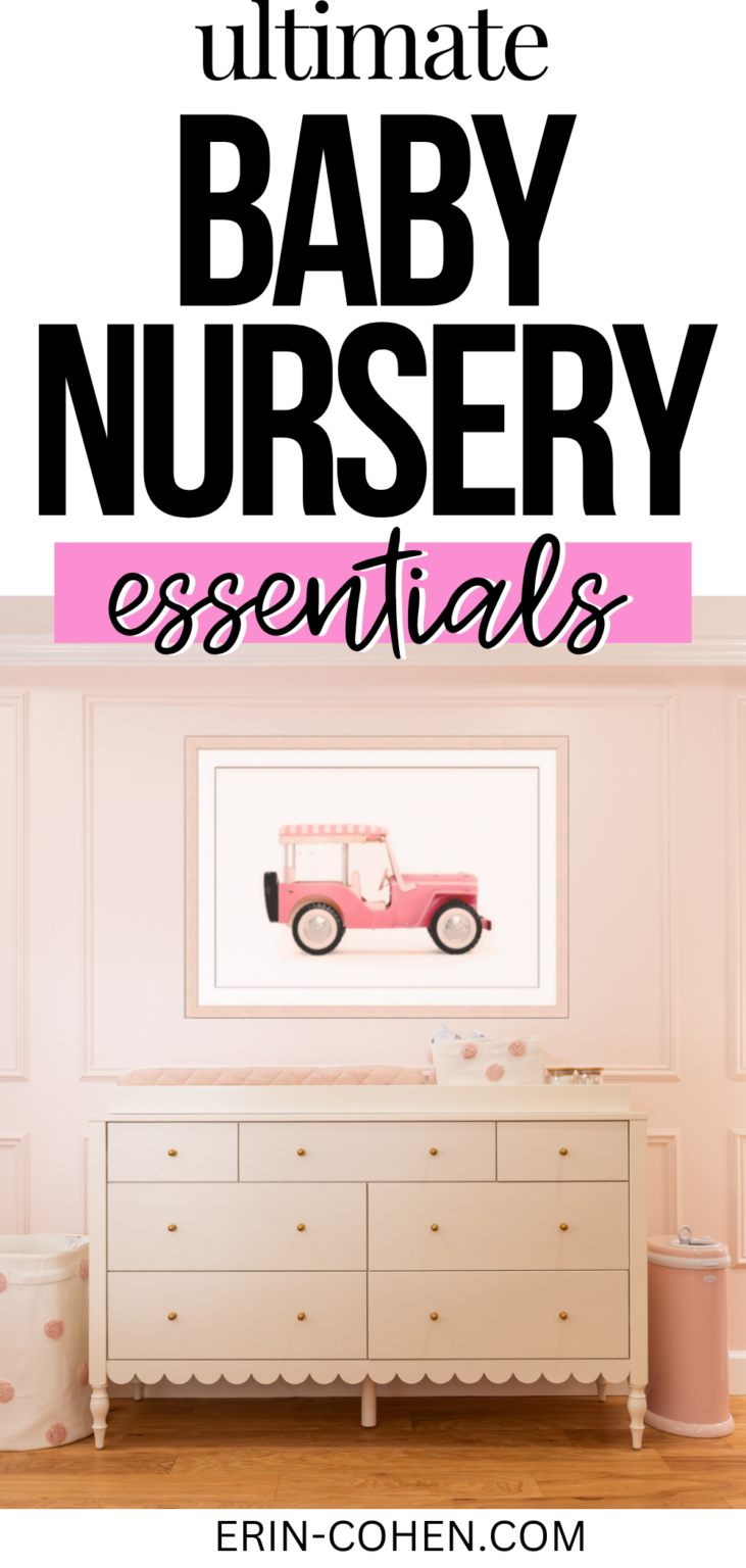 Baby Nursery Essentials with Pottery Barn Kids
